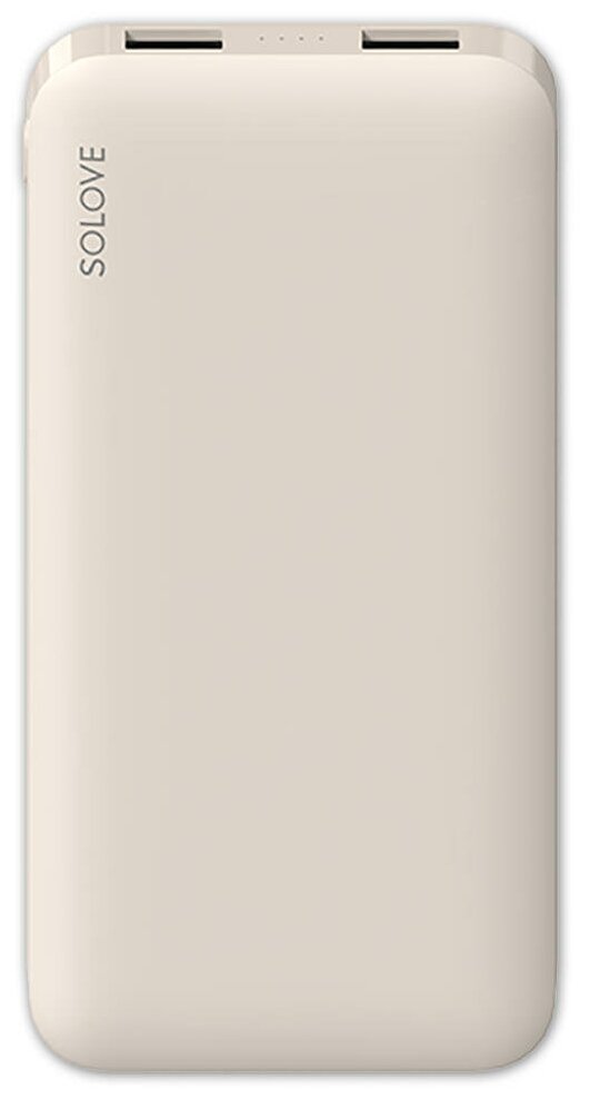 Купить Внешний аккумулятор SOLOVE Power Bank 001M (10000 mAh, розовый ...