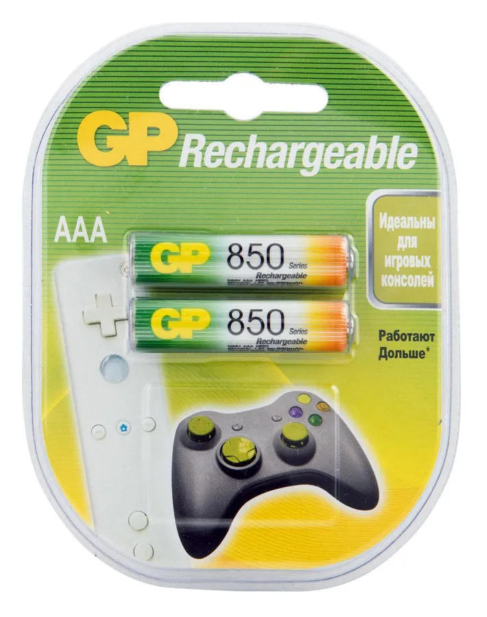 Купить Аккумулятор GP 85AAАHC, 850 мАч, AAA, 2 шт по доступной цене с ...