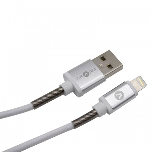 Купить Кабель AKAMI USB/MicroUSB Katana Series 2.4A 100 см (серый) по ...