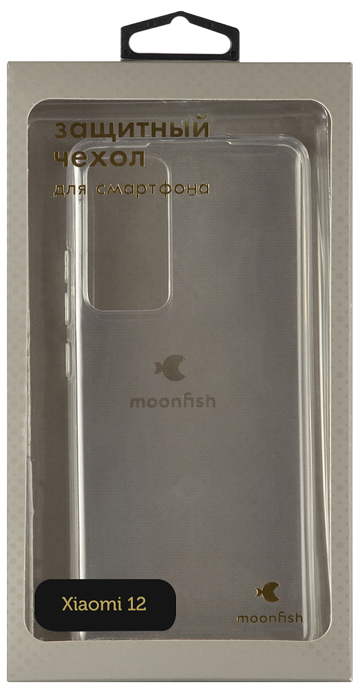 Купить Чехол moonfish для Xiaomi 12/12X, силикон, прозрачный по ...