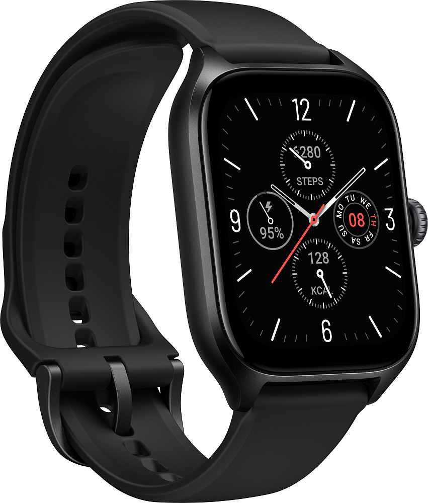 Купить Умные часы Amazfit GTS 4, черный по доступной цене с доставкой в ...